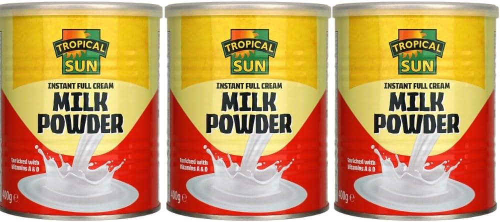 3 x 400g Instant Full Cream Milk Powder : Amazon.co.uk: Grocery