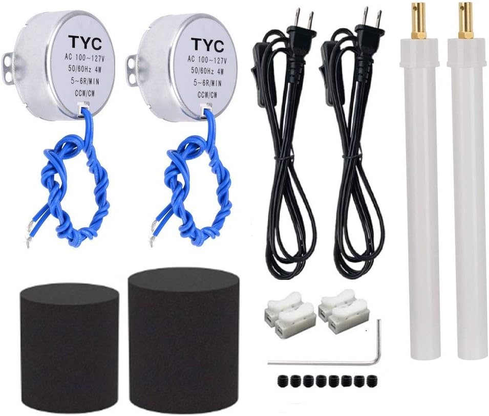 Amazon.com: Synchronous Synchron Motor Tumbler Motors with 7mm Flexible ...