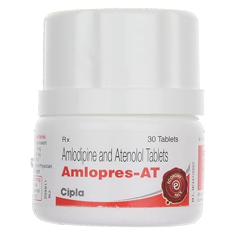 Amlopres-AT - Bottle of 30 Tablets : Amazon.in: Health & Personal Care