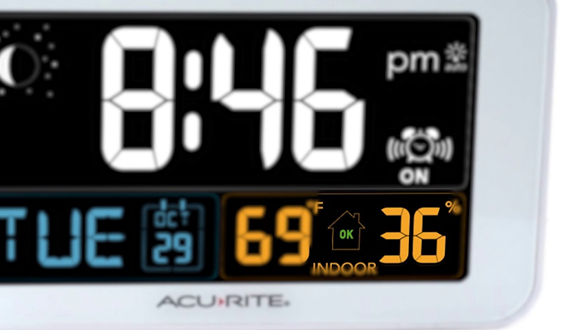 Watch AcuRite 13040 Intelli-Time Alarm Clock on Amazon Live