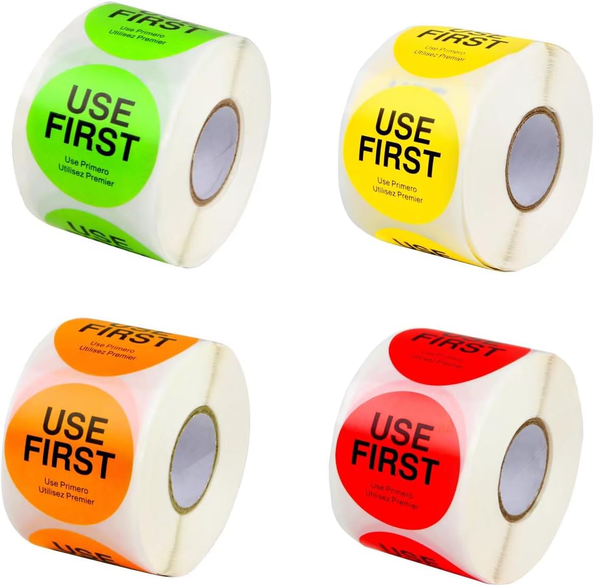Amazon.com : FMTYAOIU 2000 PCS 1.5 Inch "Use First" Inventory Control ...