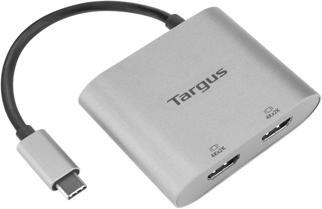 Amazon.com: Targus USB-C Dual Video Adapter (ACA947EU) : Electronics