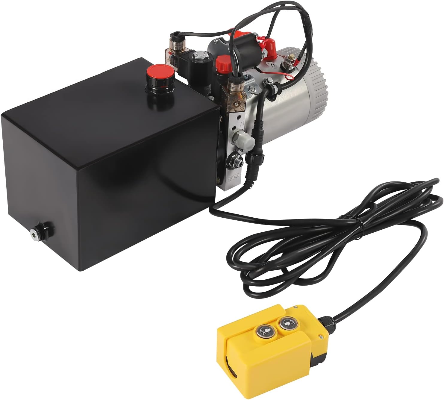 Amazon.com: RustyVioum 12V Hydraulic Pump Hydraulic Power Unit Electric ...
