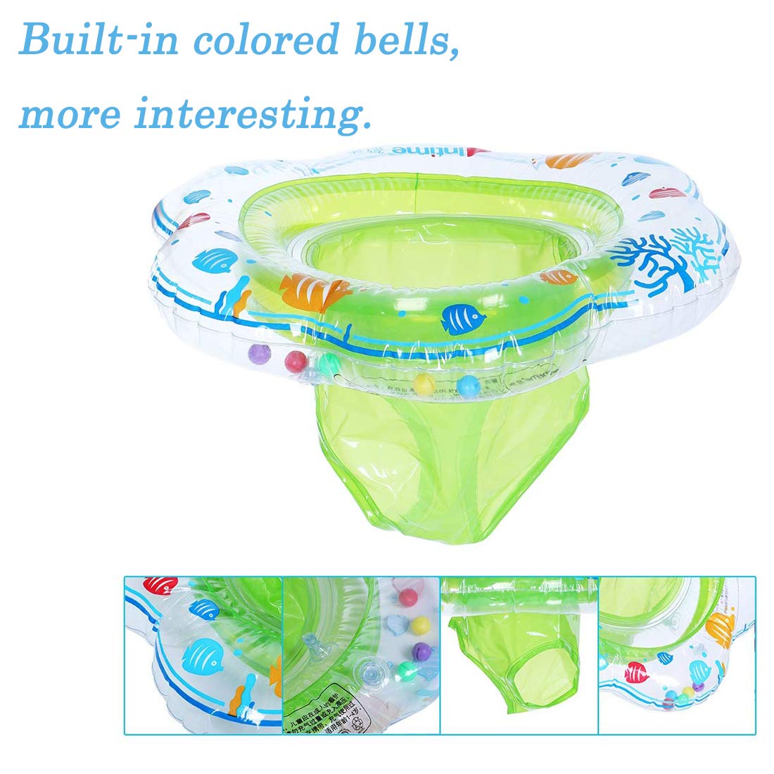 Snapklik.com : Baby Swimming Float Ring,Baby Inflatable Pool Floatie ...