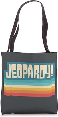 Amazon.com: Jeopardy! Vintage Jeopardy Tote Bag : Clothing, Shoes & Jewelry