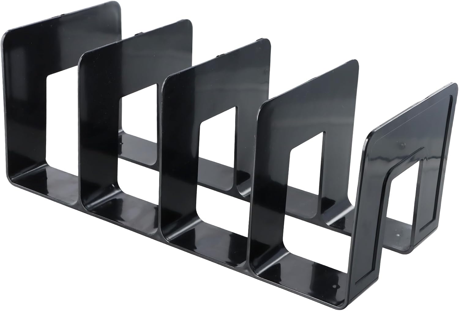 heavenlife 4 Slots Magazine File Holder Plastic Acrylic, Acrylic ...