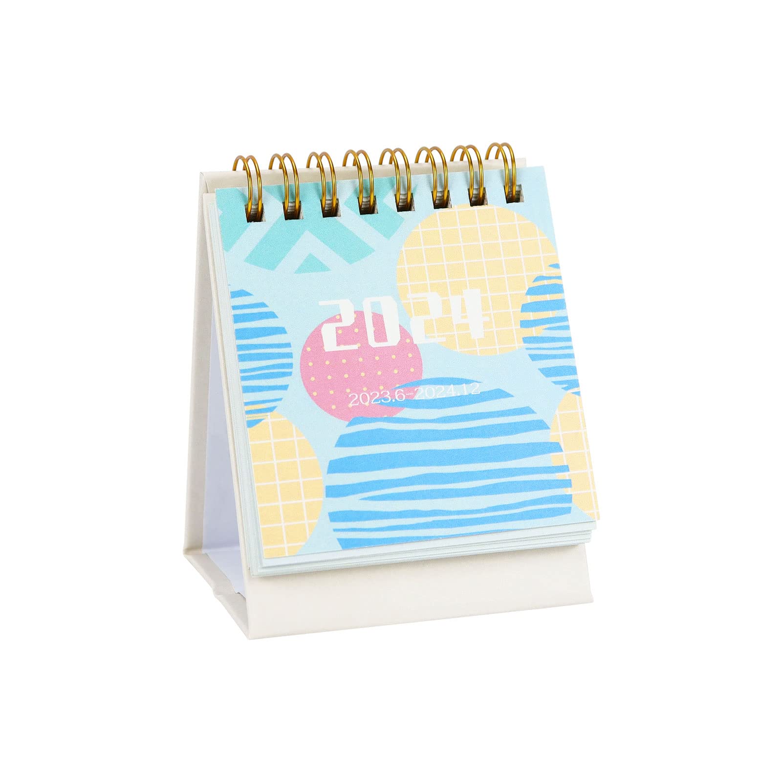 Amazon.com : Mini Desk Calendar 2024, Small Desktop Calendar (3.9"x3 ...