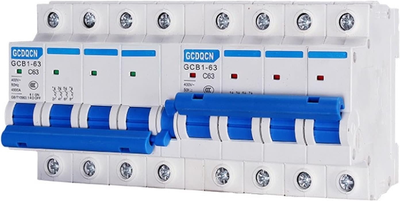 Amazon.com: 1PCS 4P+4P Manual Transfer Switch MTS Dual Power Mini ...