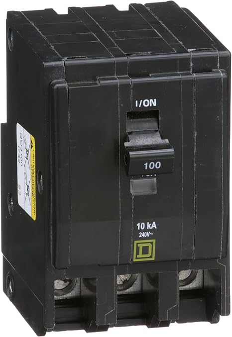 Square D by Schneider Electric QO3100 QO 100 Amp Three-Pole Circuit ...