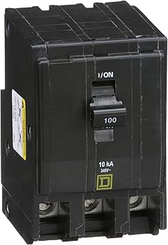 Square D by Schneider Electric QO3100 QO 100 Amp Three-Pole Circuit ...