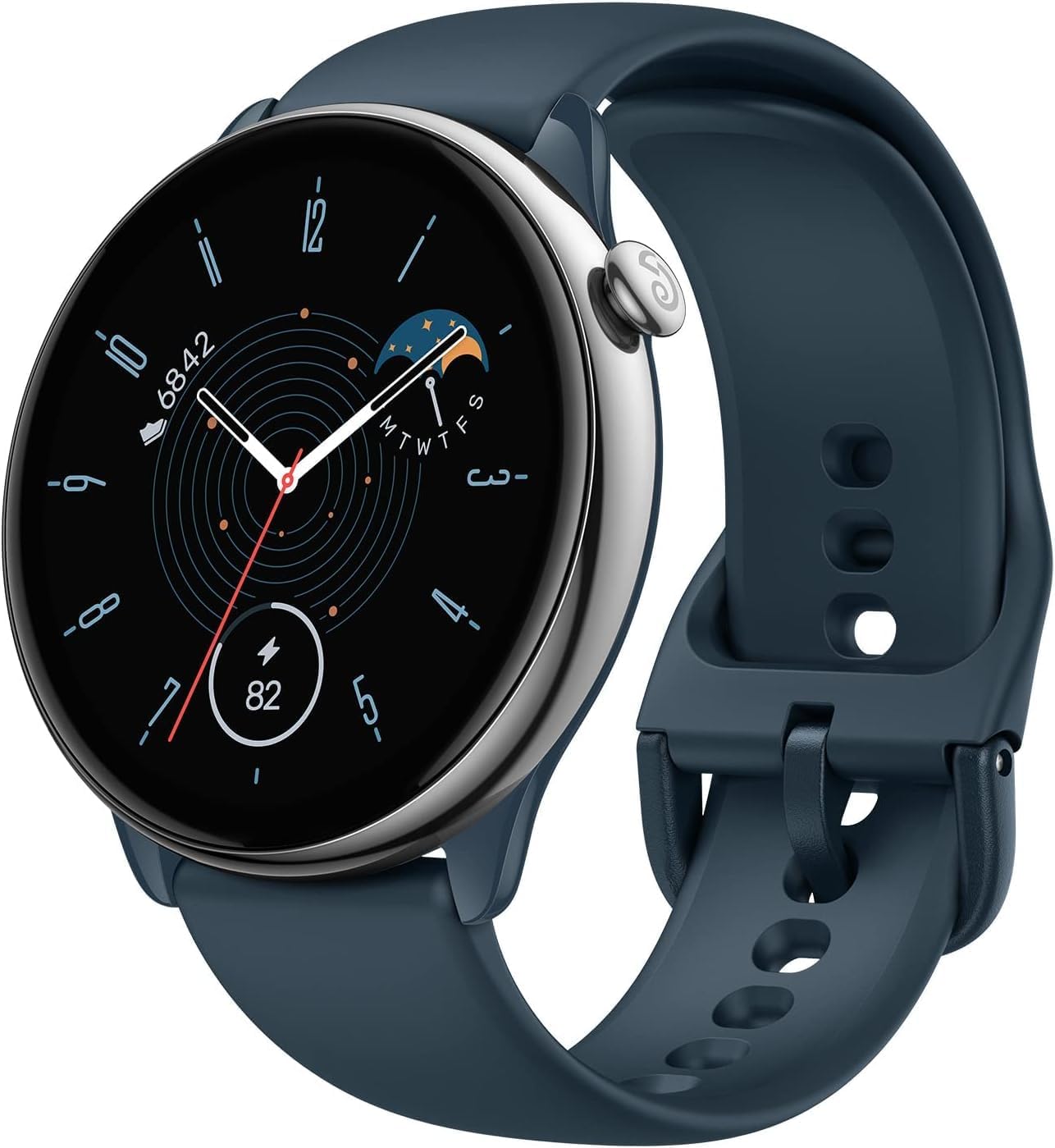 Amazfit Active 2 Reloj inteligente de 44 mm, mapas GPS con dirección, rastreador de fitness ...