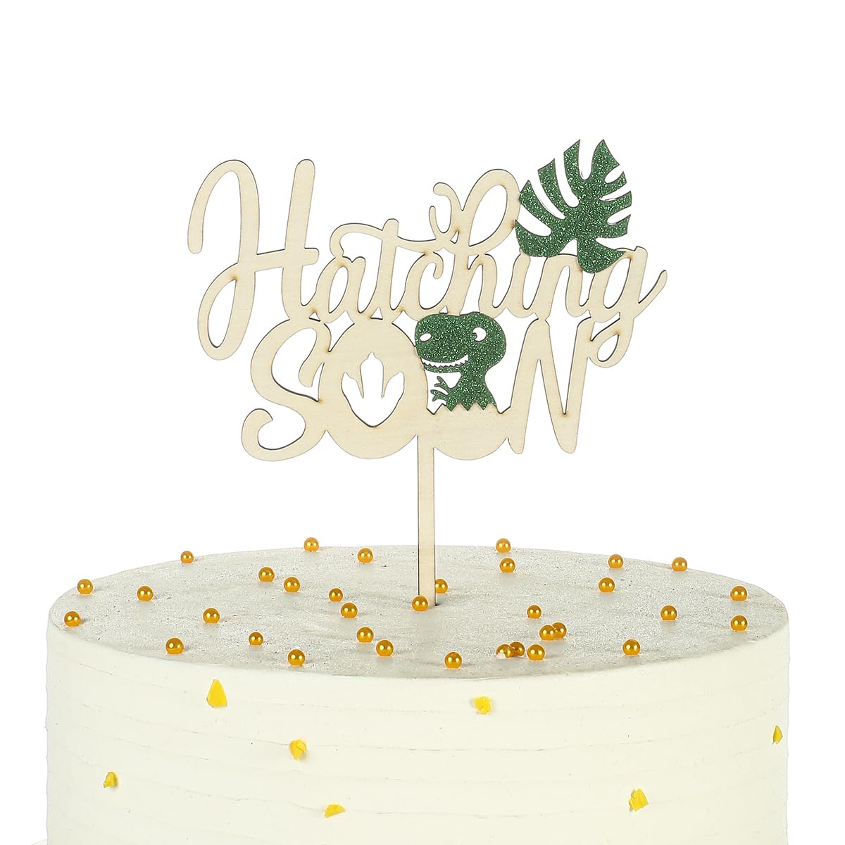 Snapklik.com : Wood Hatching Soon Birthday Cake Toppers Hatching Soon ...