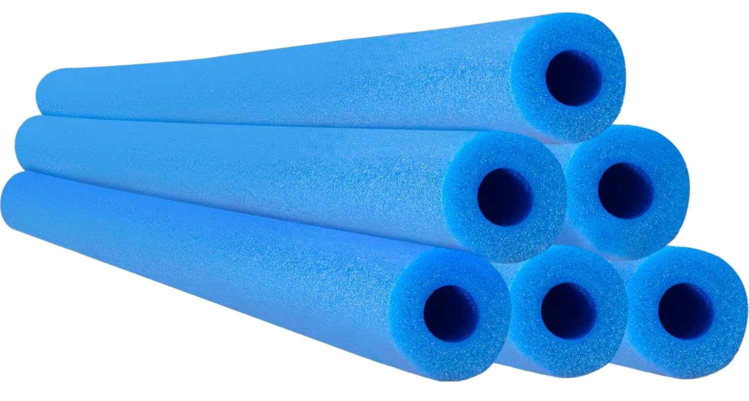 Snapklik.com : Chochkees Blue Pool Noodles Swimming Hollow Core Foam ...