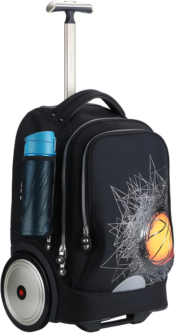 Amazon.com: UNIKER Rolling Laptop Bag for 14 Inch Laptop,Roller Bag ...