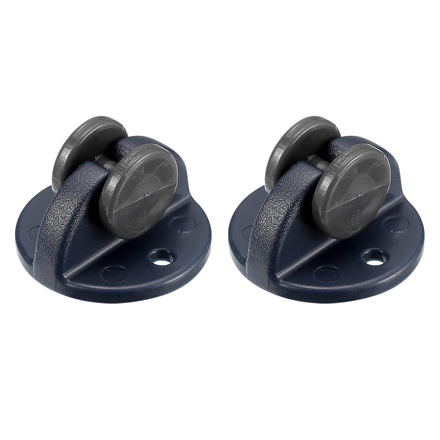 uxcell Self Adhesive Wheels, 2Pcs Mini Casters Sticky Pulley Self Fixed ...