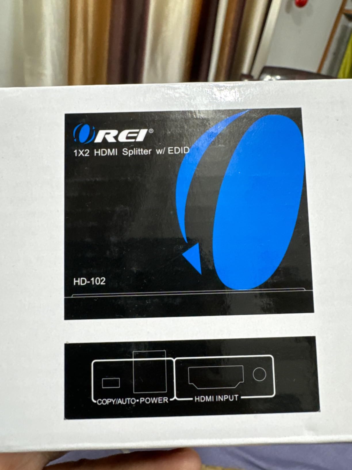 Orei SplitExtend HDMI Splitter Extender for Dual Video Monitor Extended ...