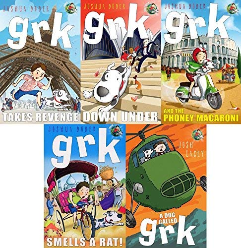 5 Book Set Collection - A Dog Called Grk, Grk Takes Revenge, Grk and ...