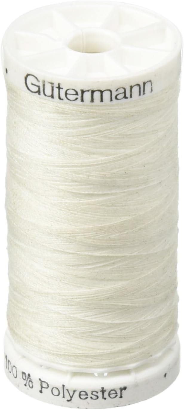 Amazon.com: Gutermann Sew All Polyester Thread, 1000mtr, Cream (0414 ...