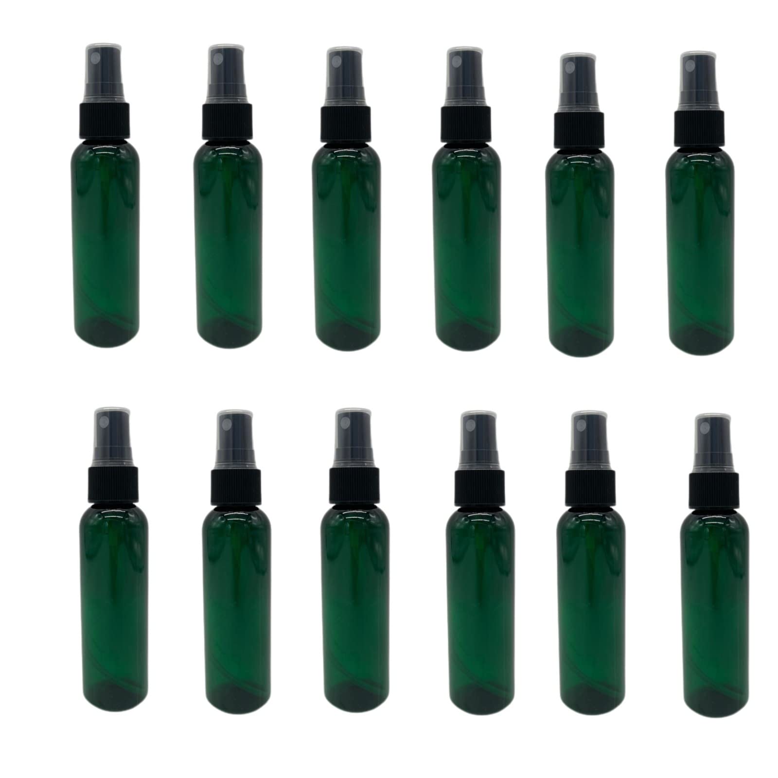 Amazon.com: Natural Farms 2 oz Green Cosmo Plastic Spray Bottles -12 ...