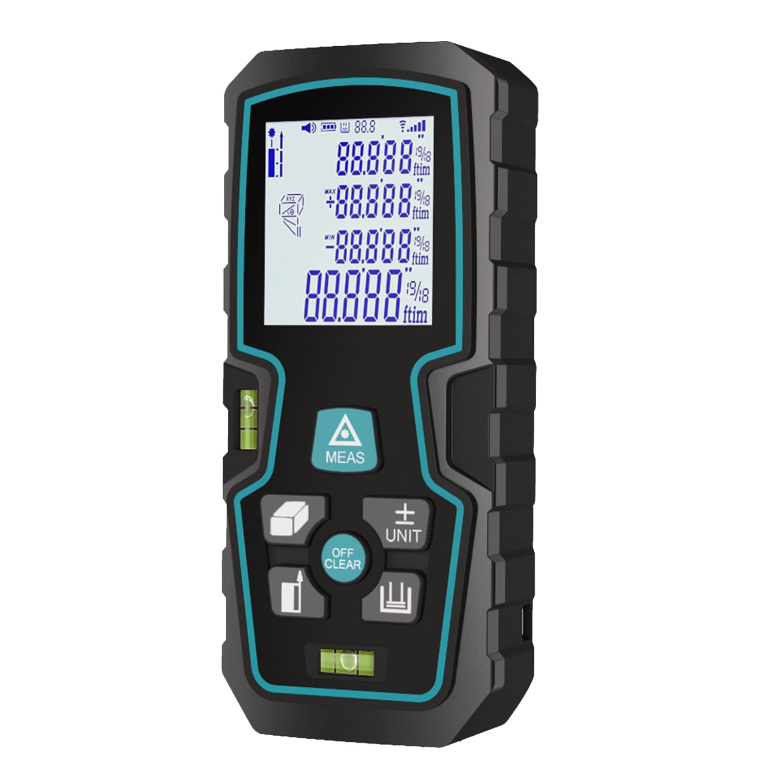 Buy Laser Measure 165Ft, INKBIRDPLUS Laser Distance Meter 50M, 10 Sets ...