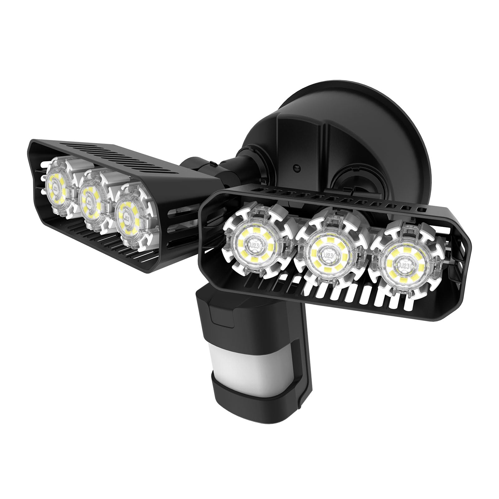 Snapklik.com : SANSI LED Outdoor Motion-Activated Security Lights, 27W ...