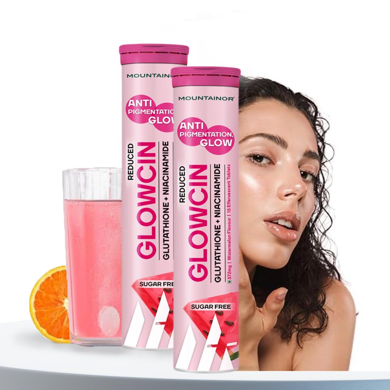 MOUNTAINOR Glutathione Tablets for Skin Brightening & Korean Glow ...