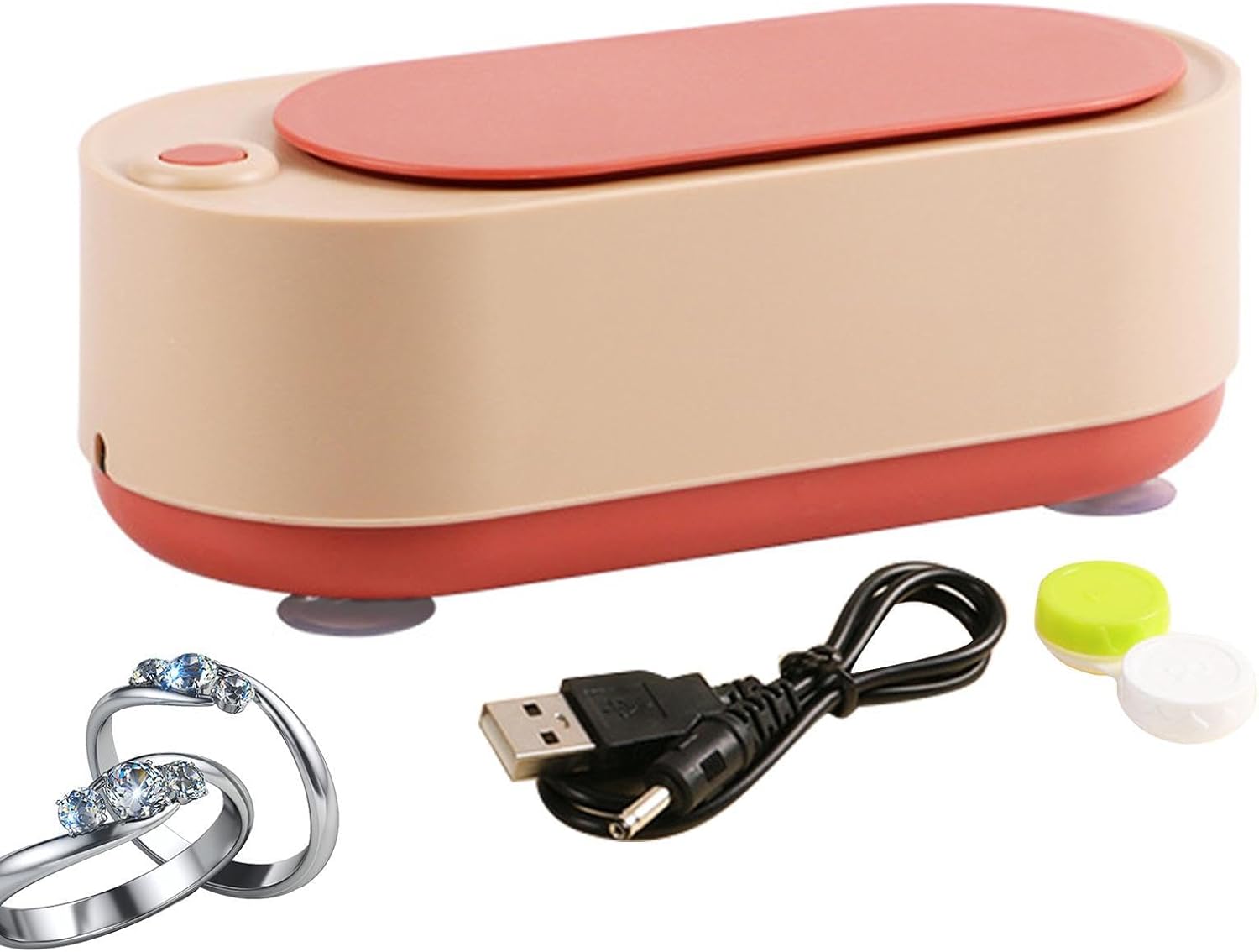 Amazon.com: Ultrasonic Jewelry Cleaner Portable Low Noise Portable ...