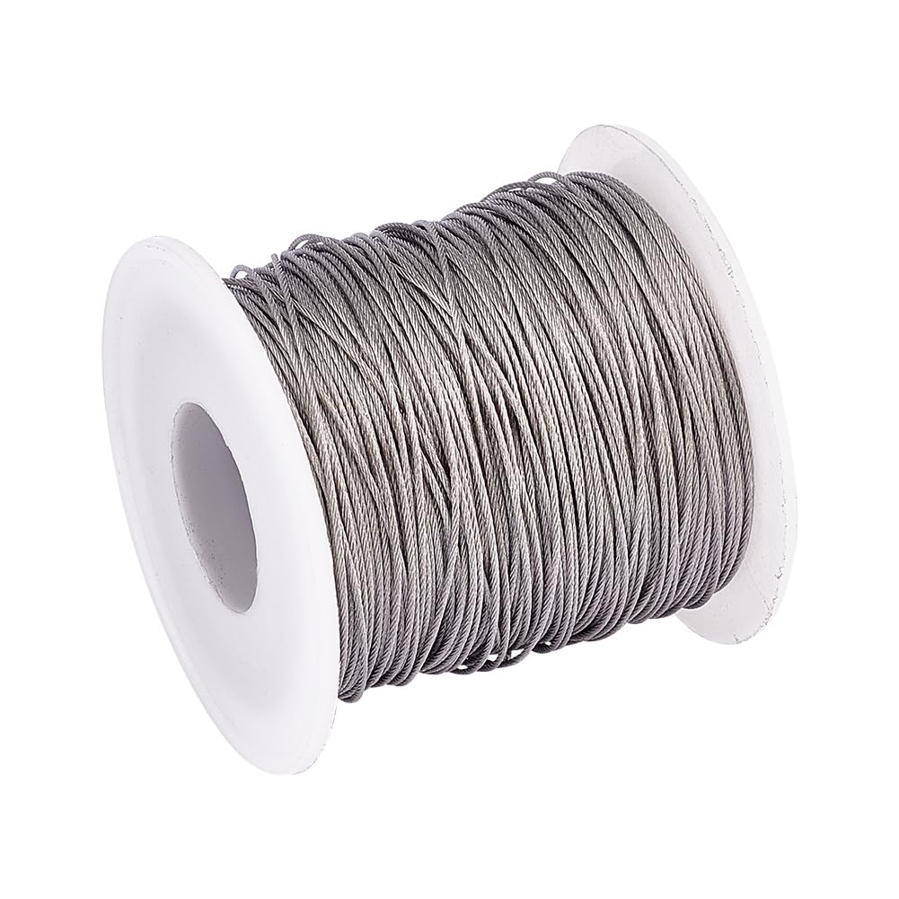 Amazon.com: AHANDMAKER 394FT 304 Stainless Steel Cable, 1/32" Wire Rope ...
