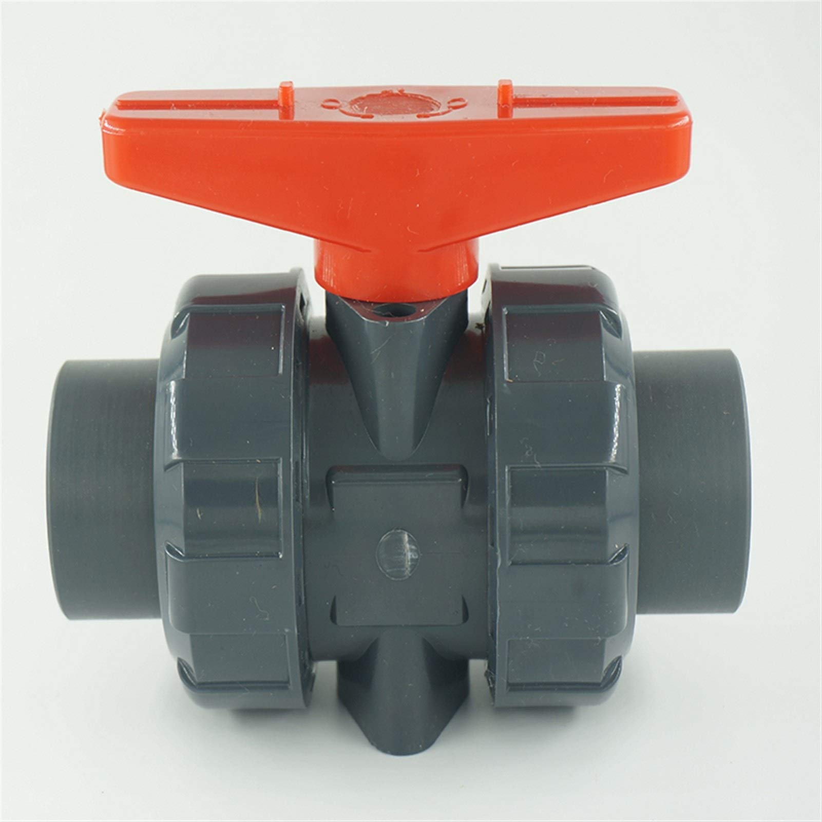 Buy Valve DN20 Manual Socket UPVC Plastic Ball Valve Plastic Thread PVC ...