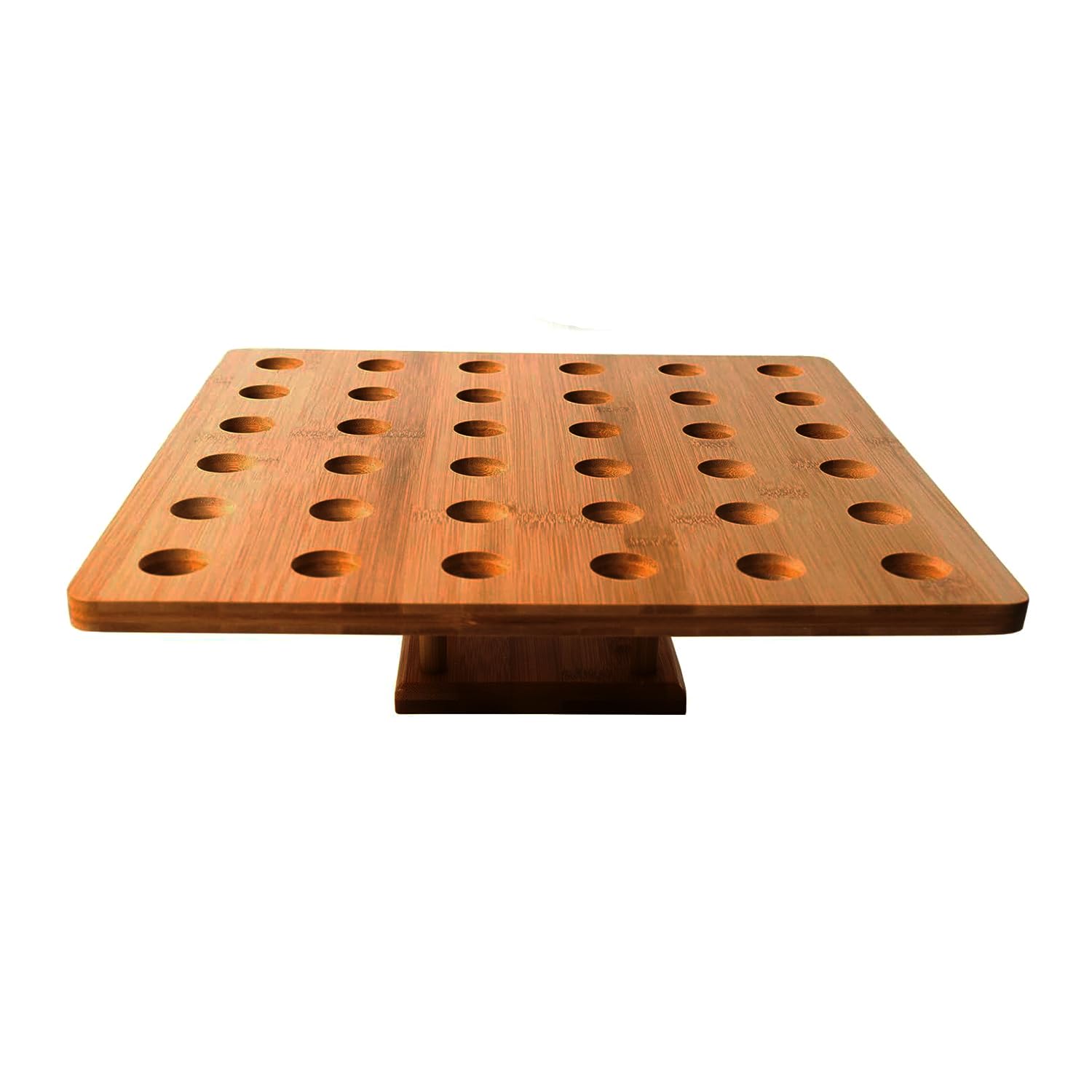 Food Cone Stand - 36 Holes Square Food Cone Display, Ice Cream Cone ...