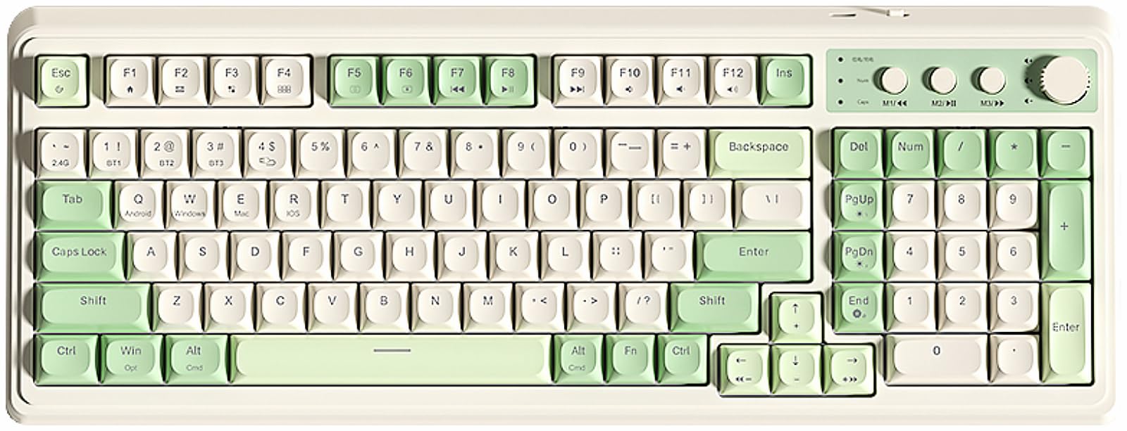 Snapklik.com : AULA S99 Gaming Keyboard, Wireless Computer Keyboards ...