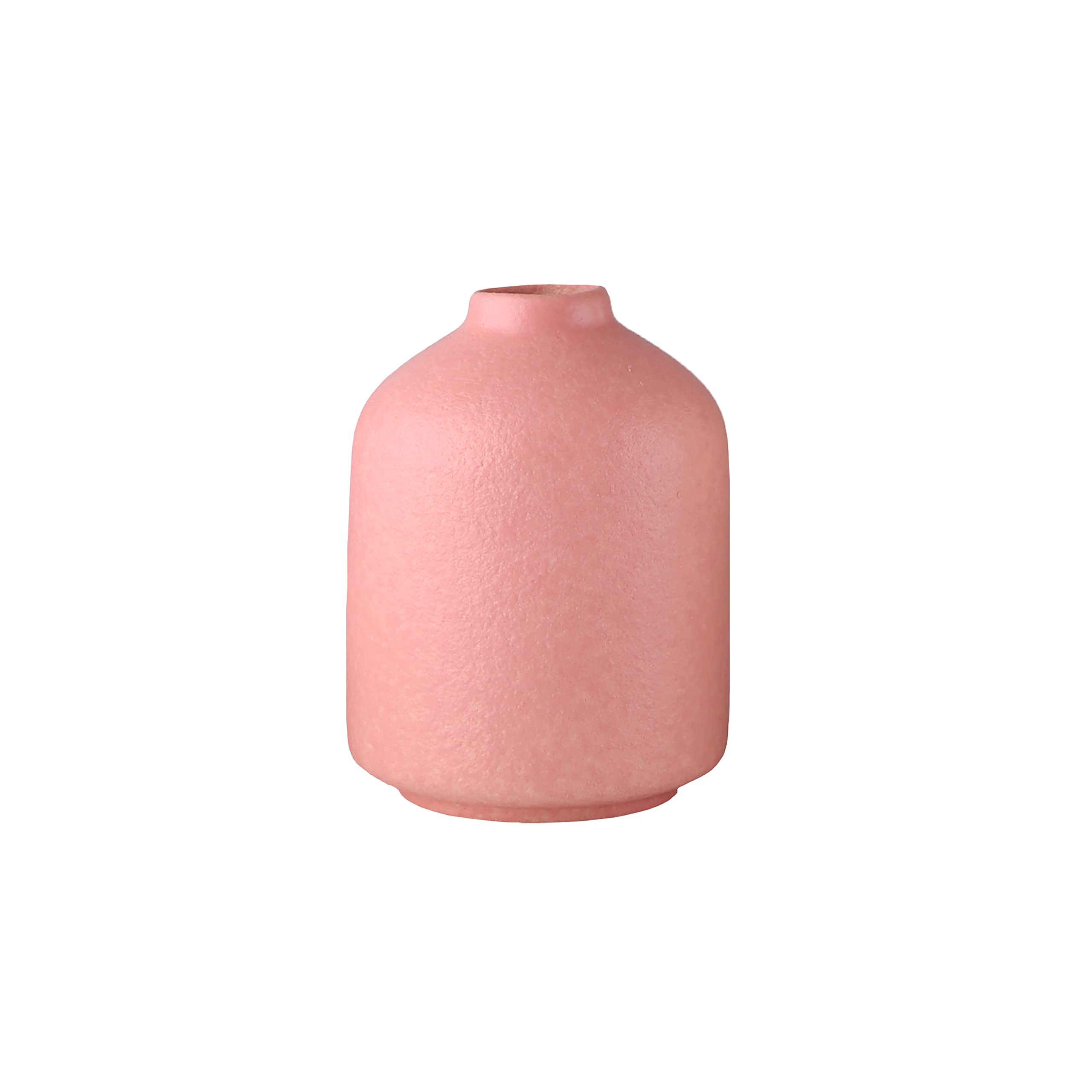 Amazon.com: Ceramic Vase - Small Pink Vase, Simple Modern Style for ...