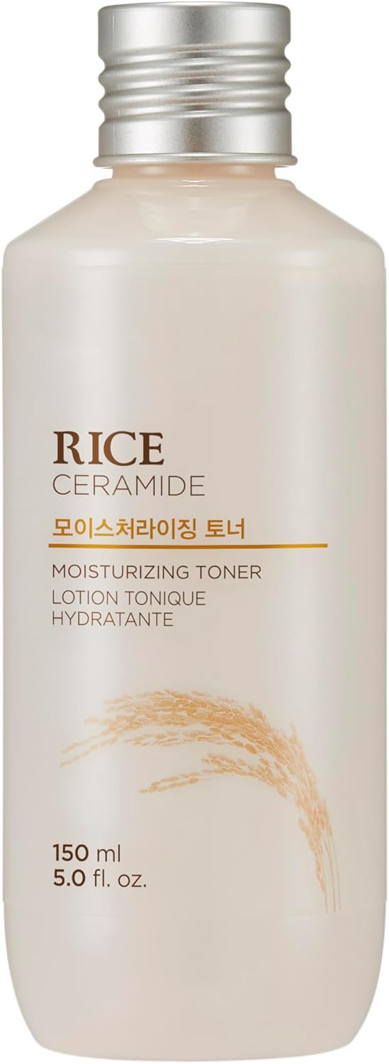 [THEFACESHOP] Rice & Ceramide Moisturizing Facial Toner, Provides Deep ...