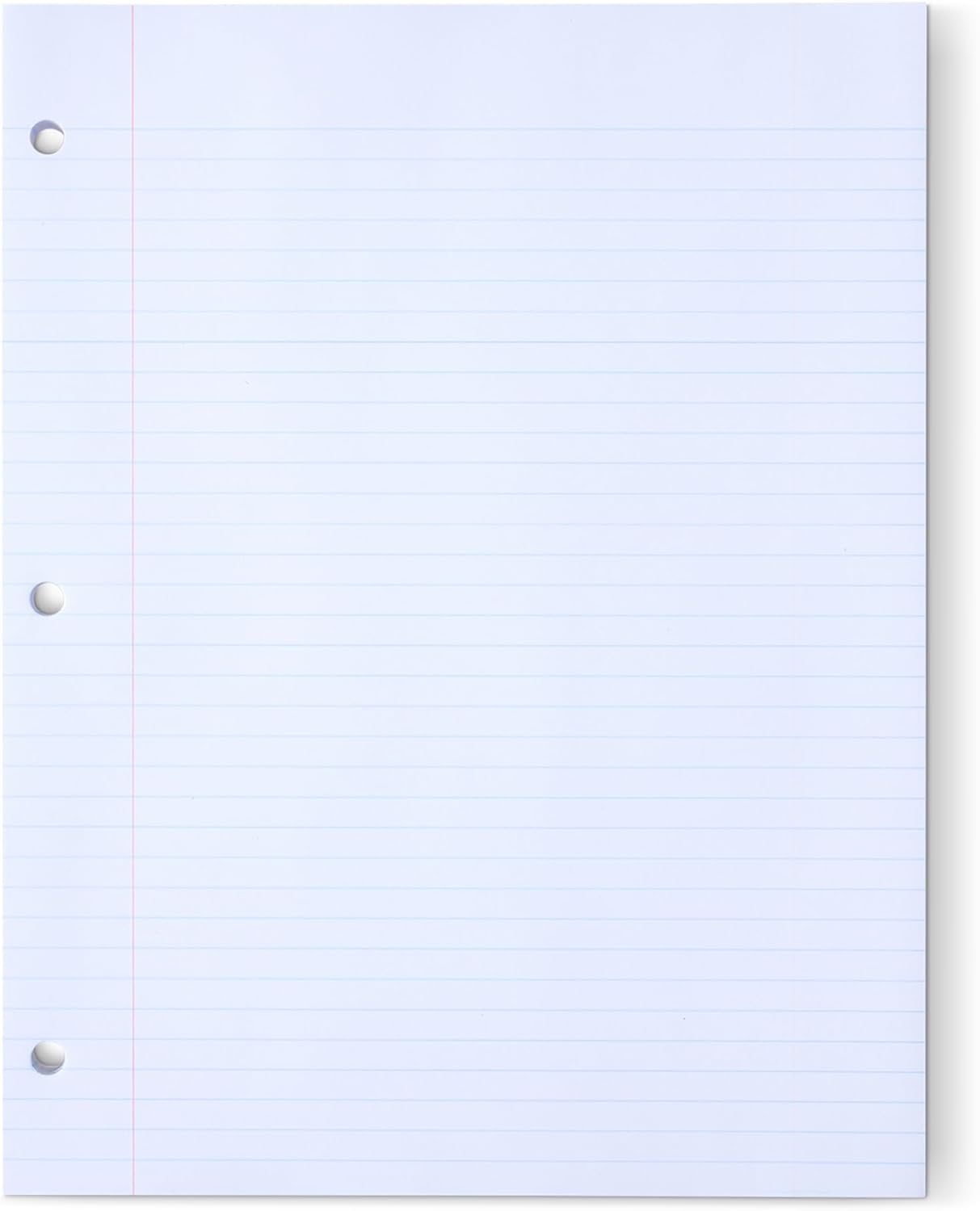 Amazon.com : Amazon Basics College Ruled Loose Leaf Paper, 11" x 8.5 ...
