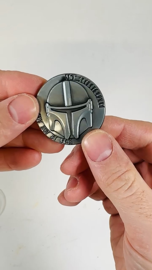 Watch Mandalorian Coin Collectible on Amazon Live