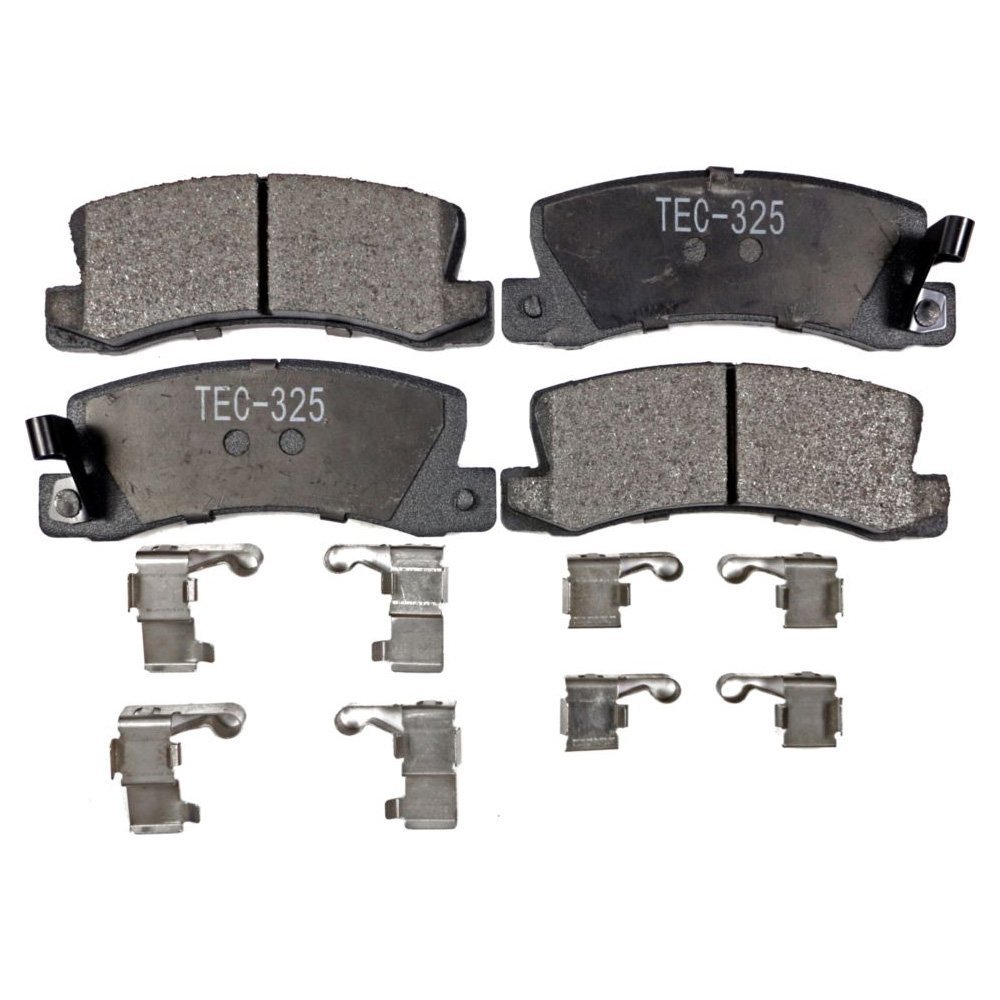 Amazon.com: Rear Ceramic Disc Brake Pads TEC-325 Replacement For Toyota ...