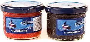 Lumpfish Roe Set, 2 x 100g : Amazon.co.uk: Grocery