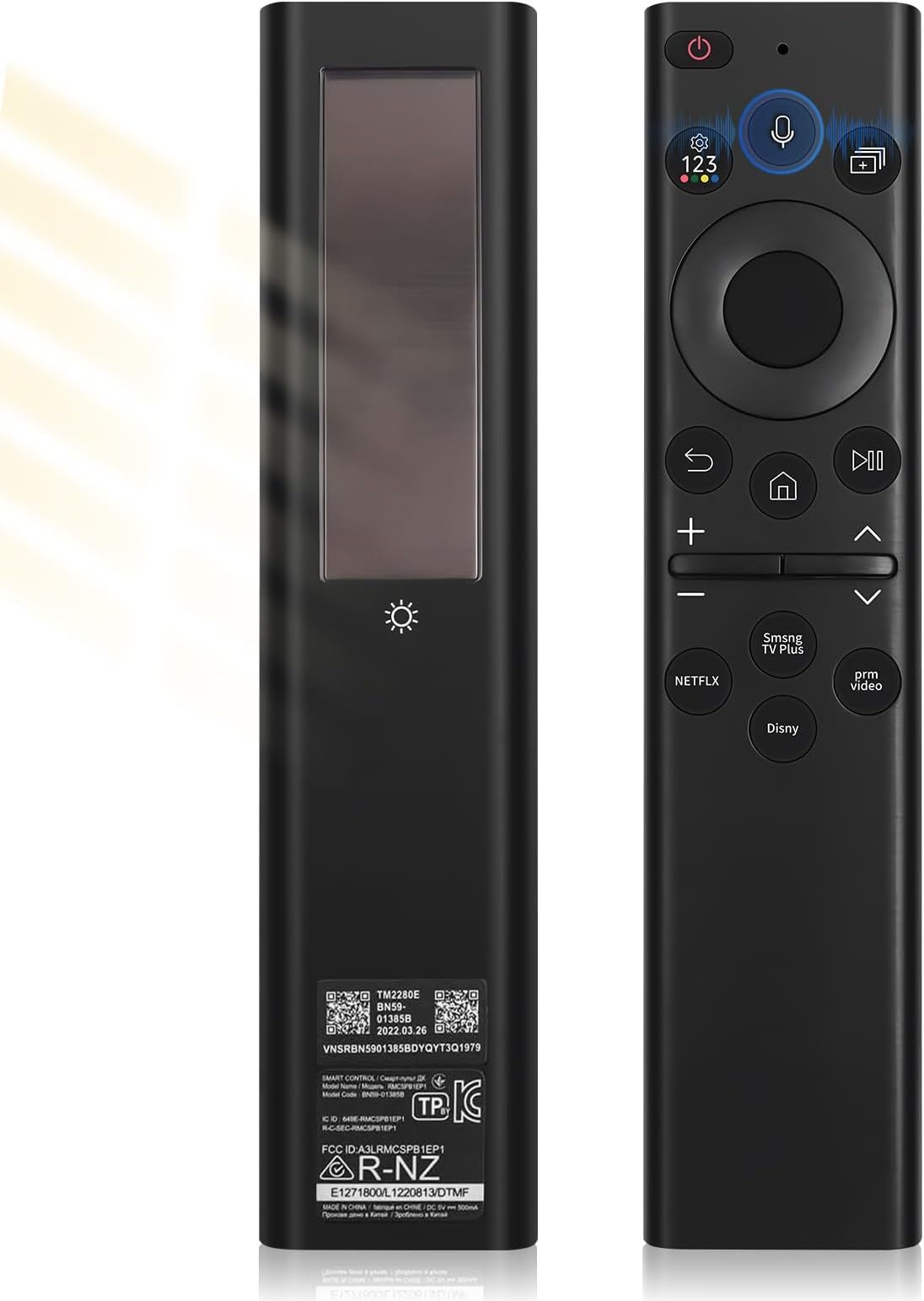 Amazon.com: BN59-01385A Solar Voice Remote Replacement for Samsung TV ...