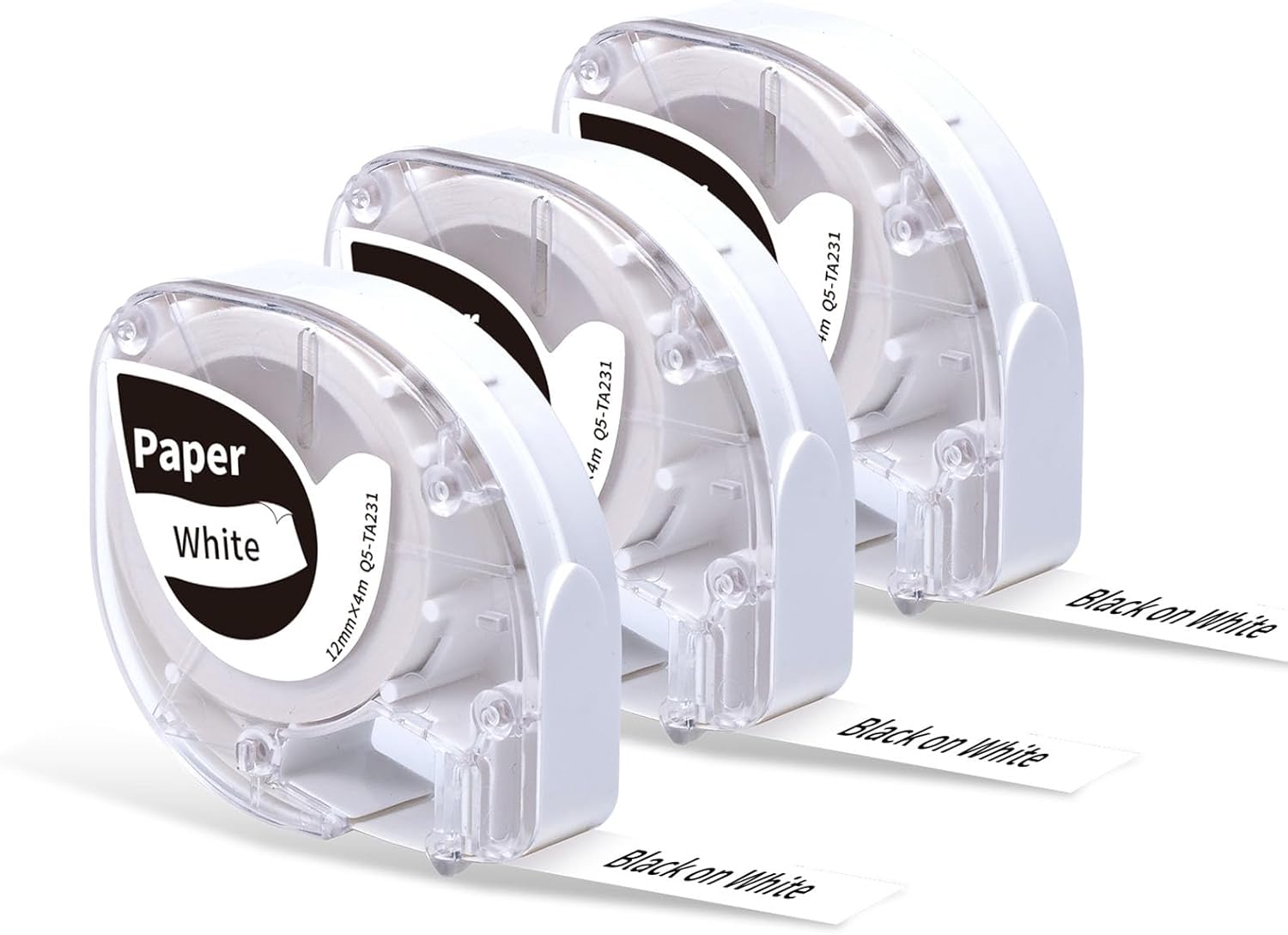 Amazon.com: memolife P12 Label Tape, Replacement Dymo Label Maker ...