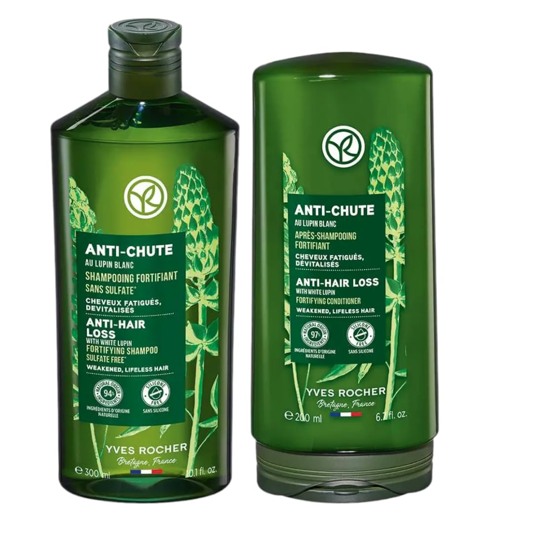 Amazon.com: Yves Rocher Botanical Anti-Hair Loss Strengthening ...