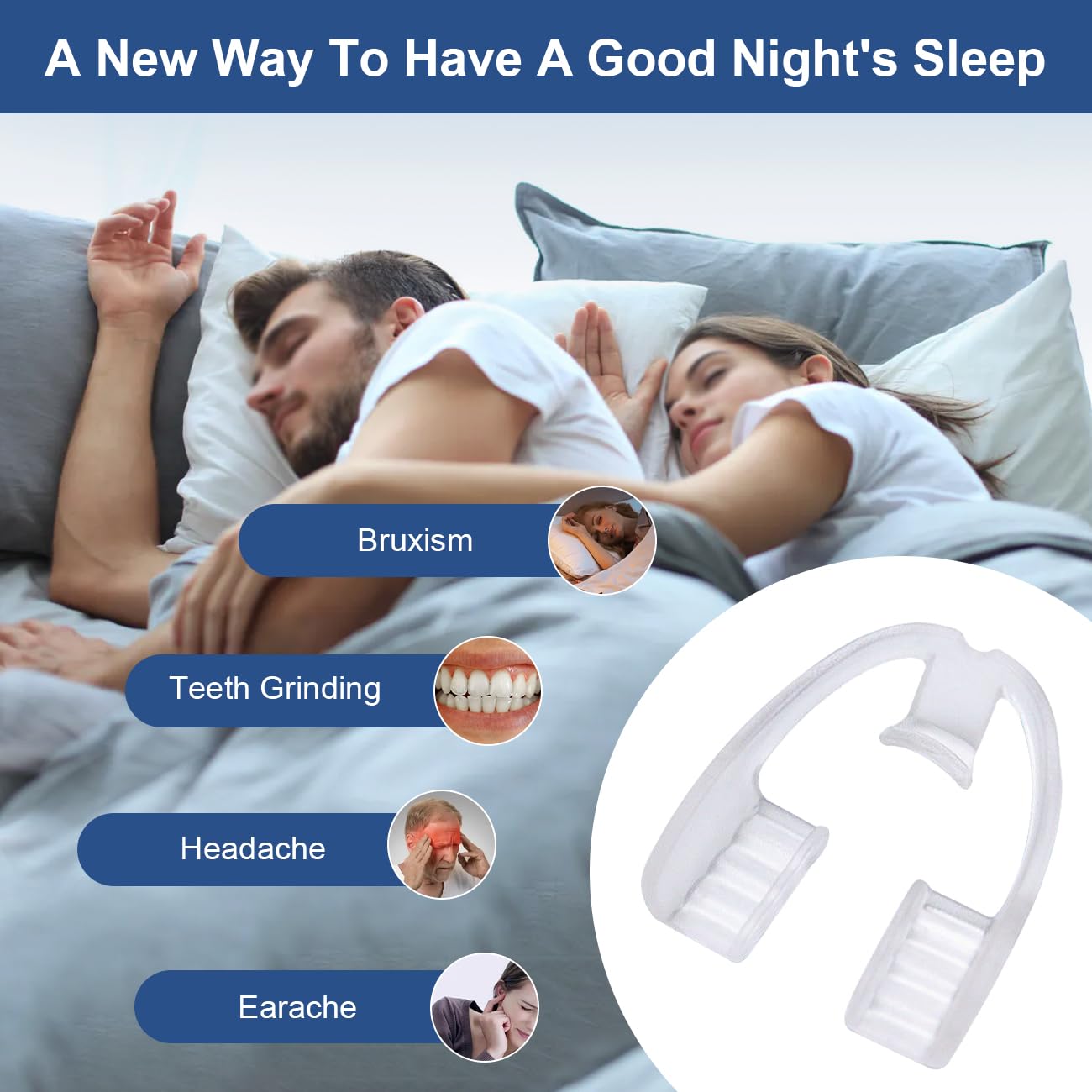 Snapklik.com : 20pcs Night Guard Teeth Grinding Anti Grinding Teeth ...