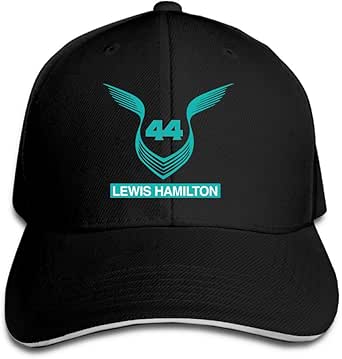 Amazon.com: Sandwich Visor F1 Lewis Hamilton Number 44 Peak Cap Hunting ...