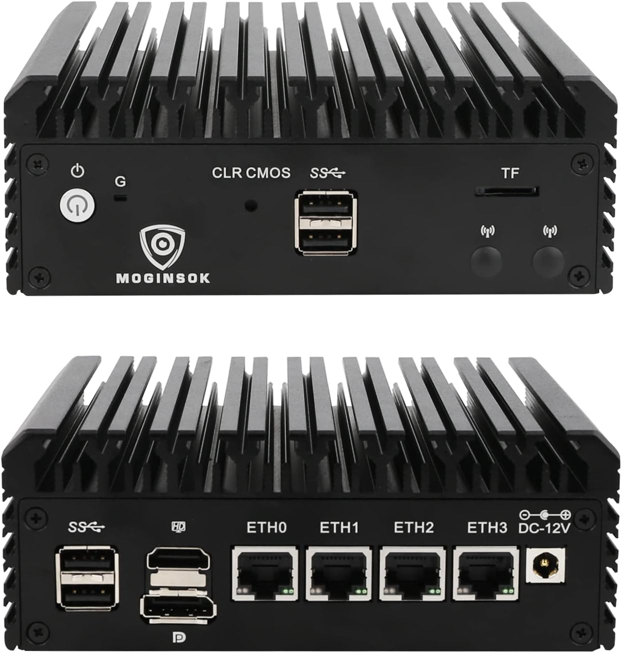Amazon.com: MOGINSOK 2.5GbE Firewall Appliance Mini PC, 12th Gen Intel ...