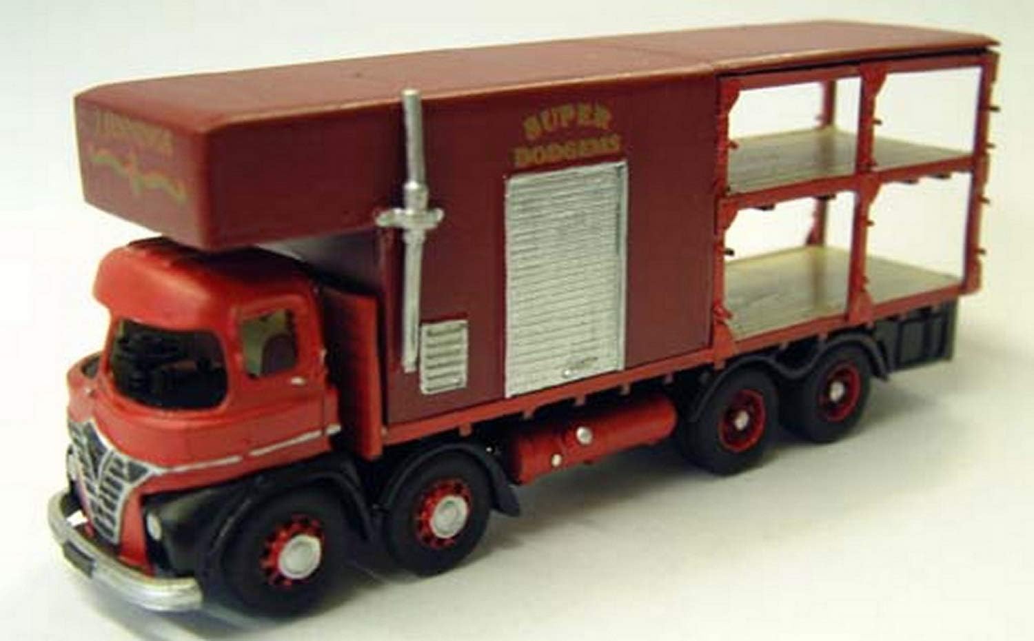 Langley Models Foden S21 d/deck Fairground lorry OO Scale UNPAINTED Kit ...
