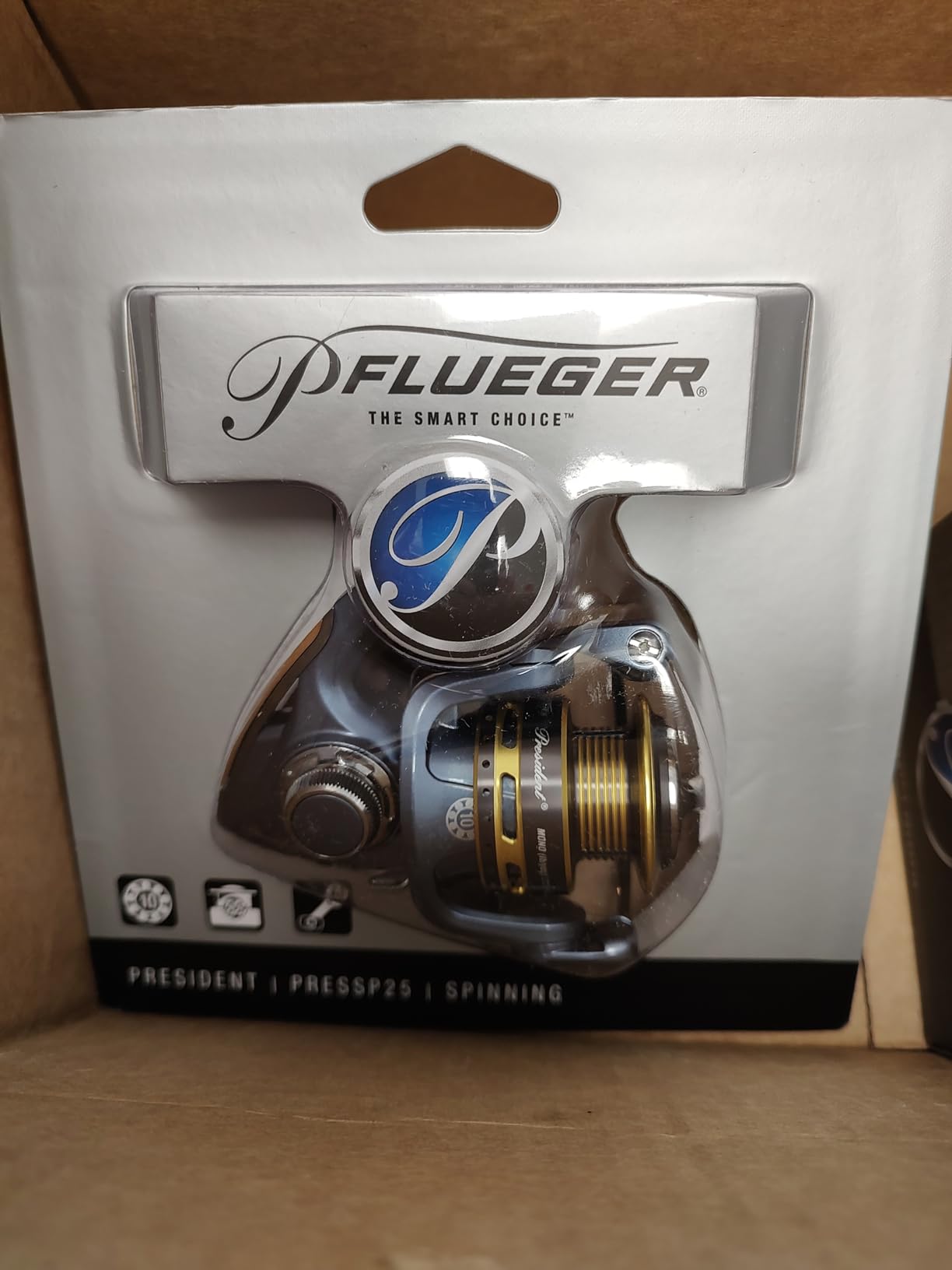 Amazon.com : Pflueger President Spinning Fishing Reel : Sports & Outdoors