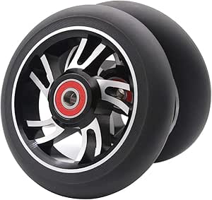 Z-FIRST 2Pcs 120mm Pro Scooter Wheels with ABEC 9 Bearings for MGP ...