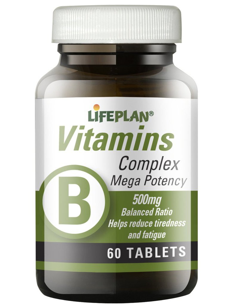 Lifeplan B Complex Mega Potency - 60 Tablets : Amazon.co.uk: Health & Personal Care
