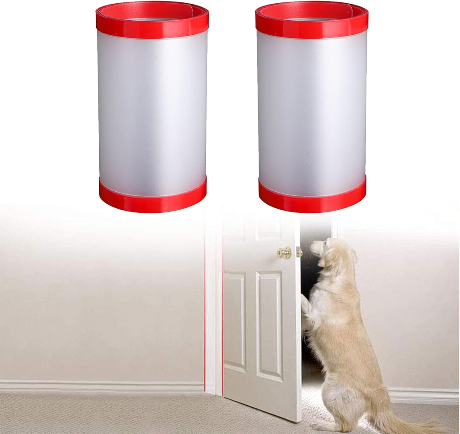 2 PCS Door Finger Guard, Door Hinge Protector Cover, Safety Door Seam ...