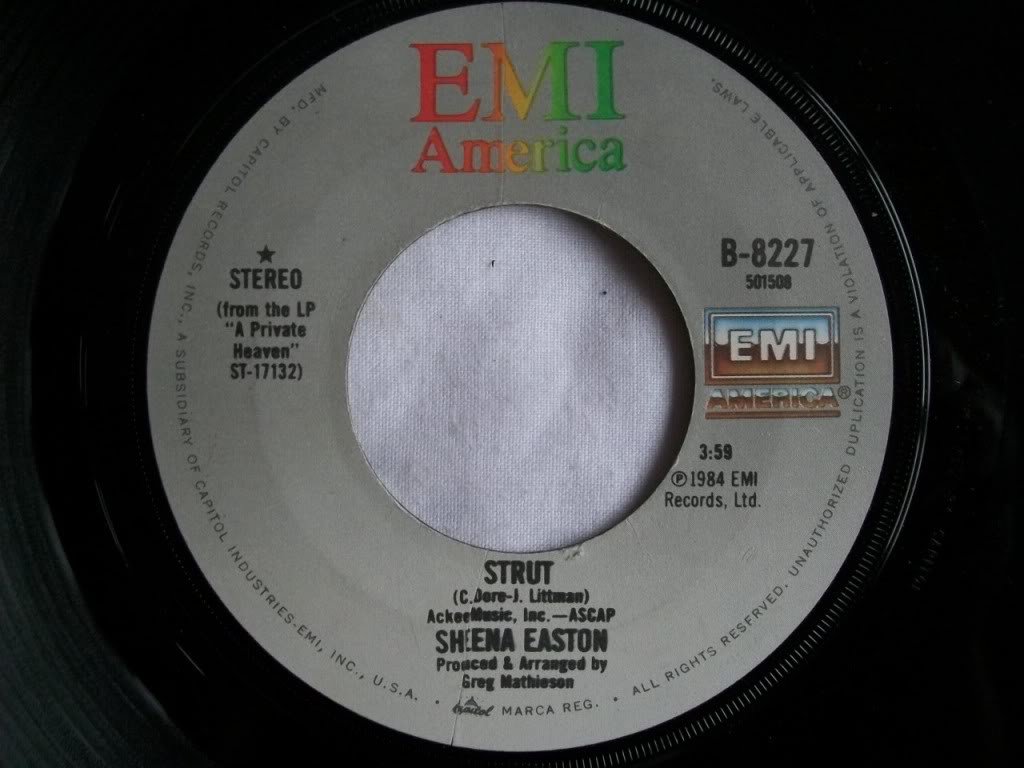 SHEENA EASTON Strut USA 7" 45: Amazon.de: Musik-CDs & Vinyl