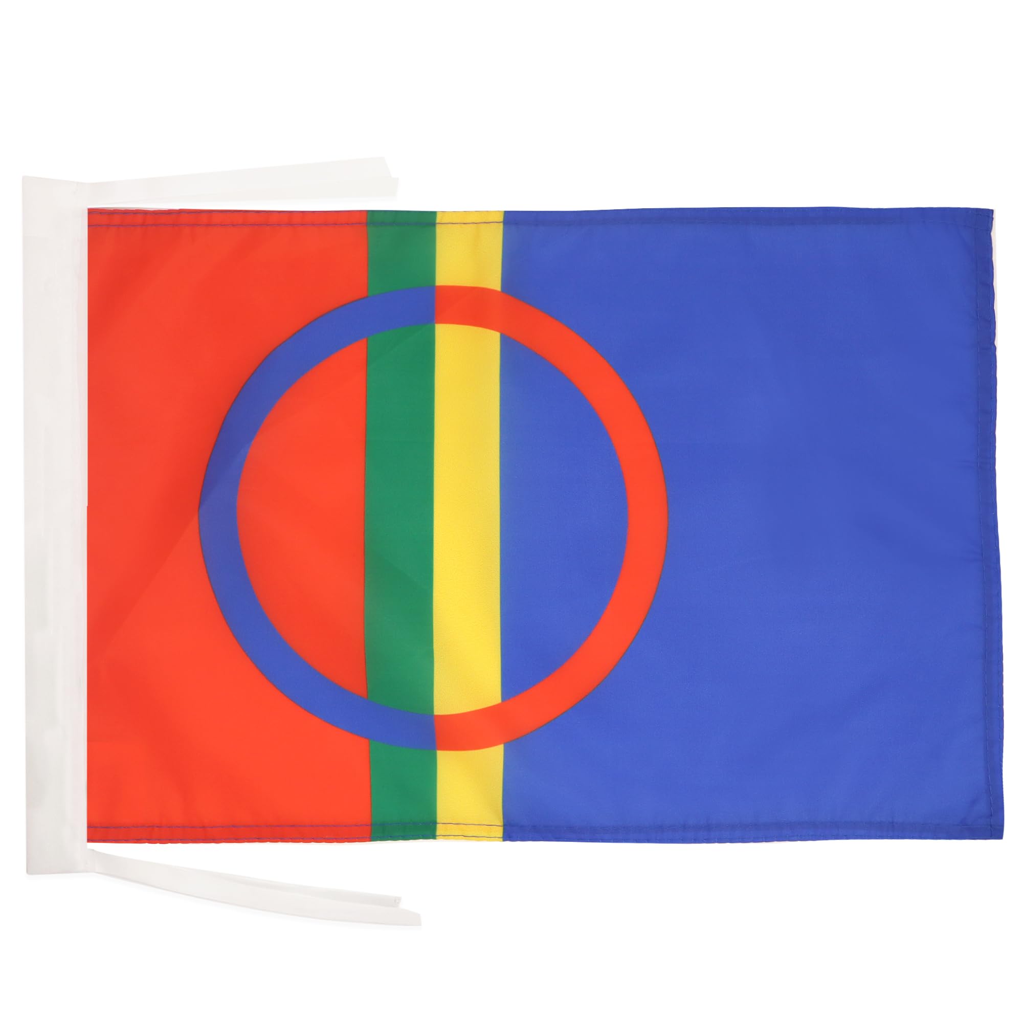 Amazon.com : Sami people Flag 18'' x 12'' cords - Lapps SMALL flags 30 x 45cm - Banner 18x12 in ...